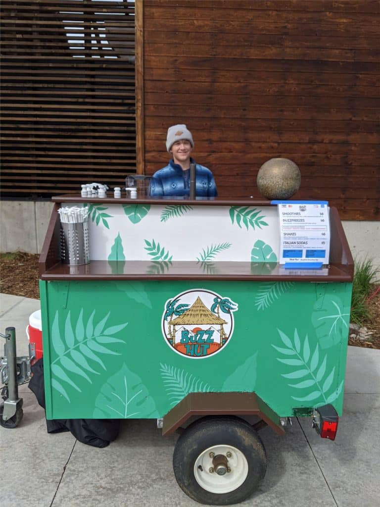 Buzz Hut Smoothie and Coffee Cart - Loveland Creates